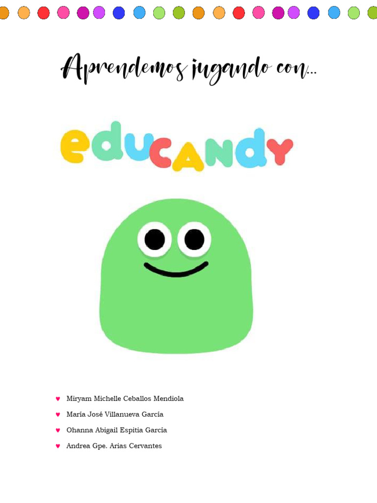 Educandy | PDF | Aprendizaje | Memoria