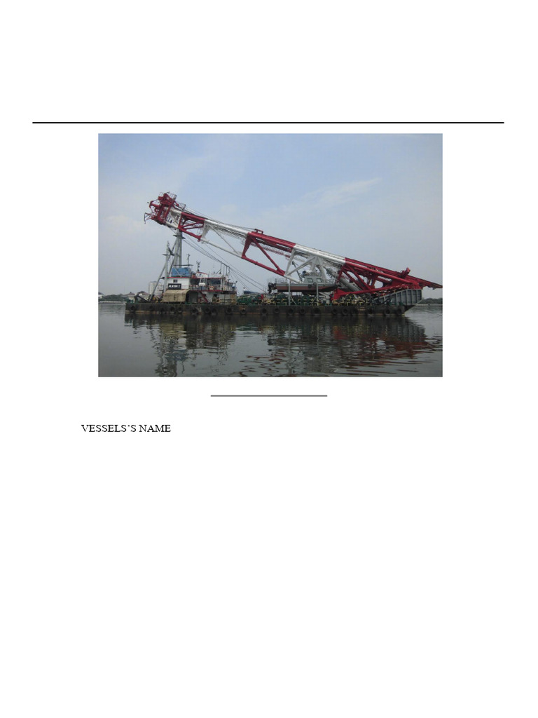 Spec Piling Barge Alkon | PDF