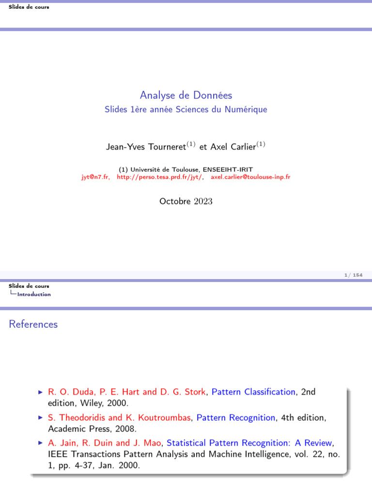 Slides - AD (1) - Compressed | PDF | Support Vector Machine | Statistical Classification