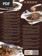 Nutella Cafe Menu | PDF