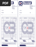 Cak Etr Receipt | PDF