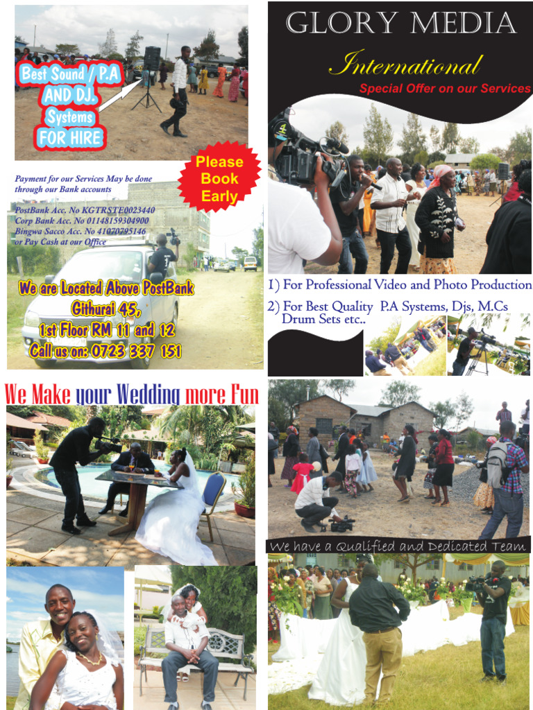 Glory Media Bronchure | PDF