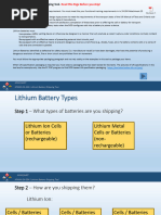 DHL Express Lithium Battery Guide | PDF | Cargo | Dangerous Goods