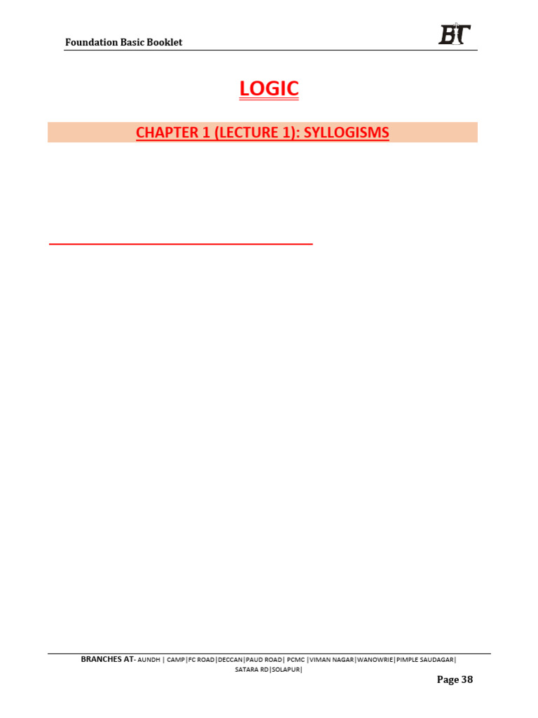Logic Booklet - Lecture 1 | PDF | Logic | Inference