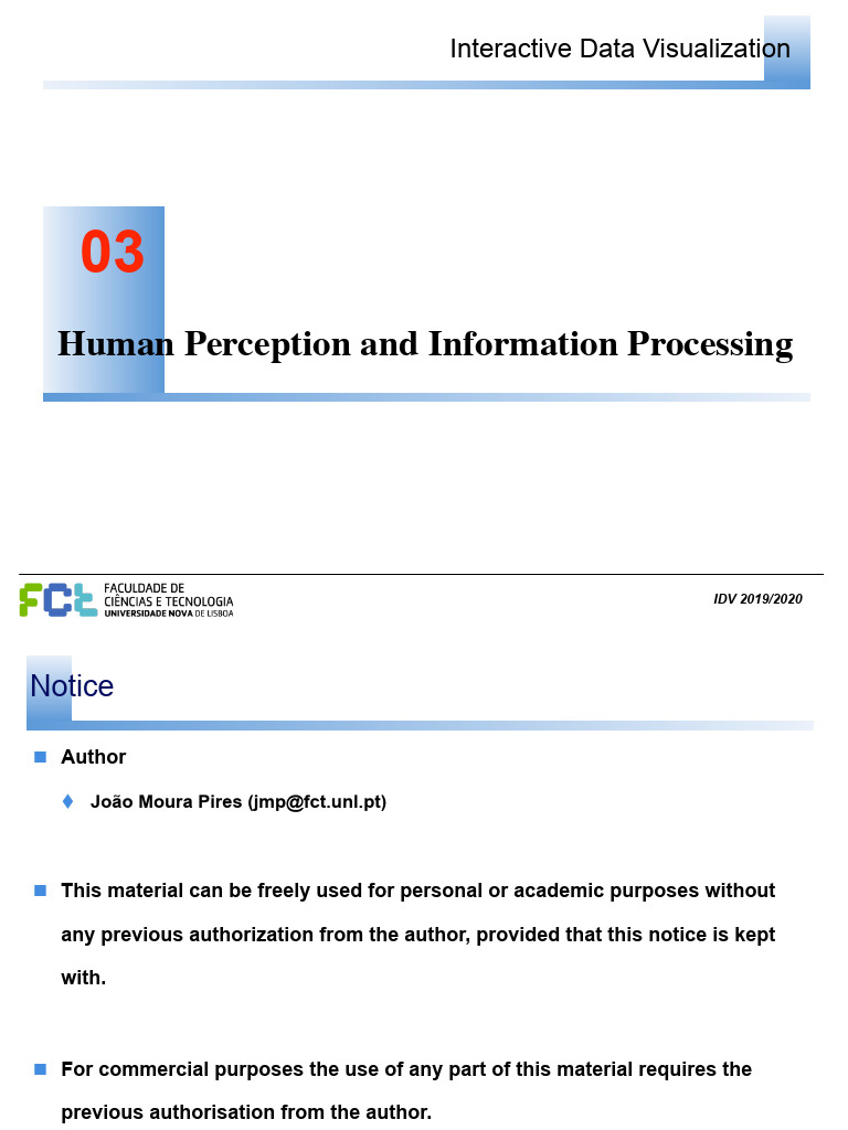 IDV-03.2-Human Perception and Information Processing | PDF | Color | Rgb Color Model