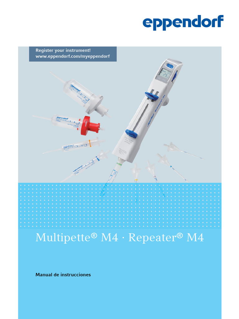 Eppendorf - Liquid Handling - Operating Manual - Multipette Repeater M4 ...