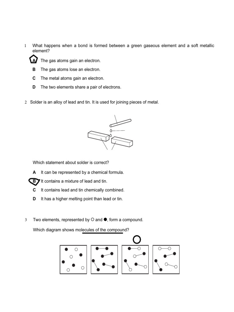 Bonding and Alloys in Chemistry | PDF