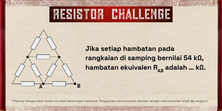 Tantangan Resistor 54 kΩ | PDF