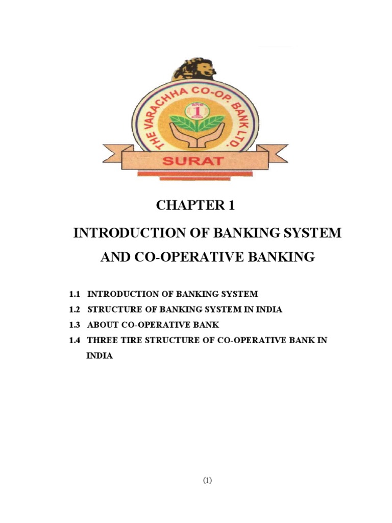 Introduction of Banking System and Co-Operative Banking | PDF | Loans ...
