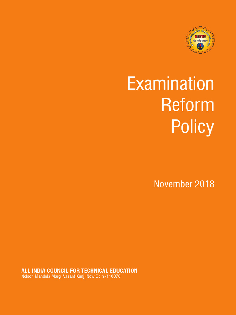 Examination Reforms 2018 | PDF | Educational Assessment | Engineering