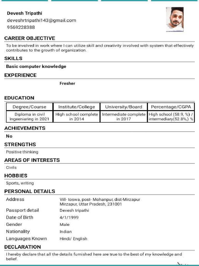 Resume | PDF
