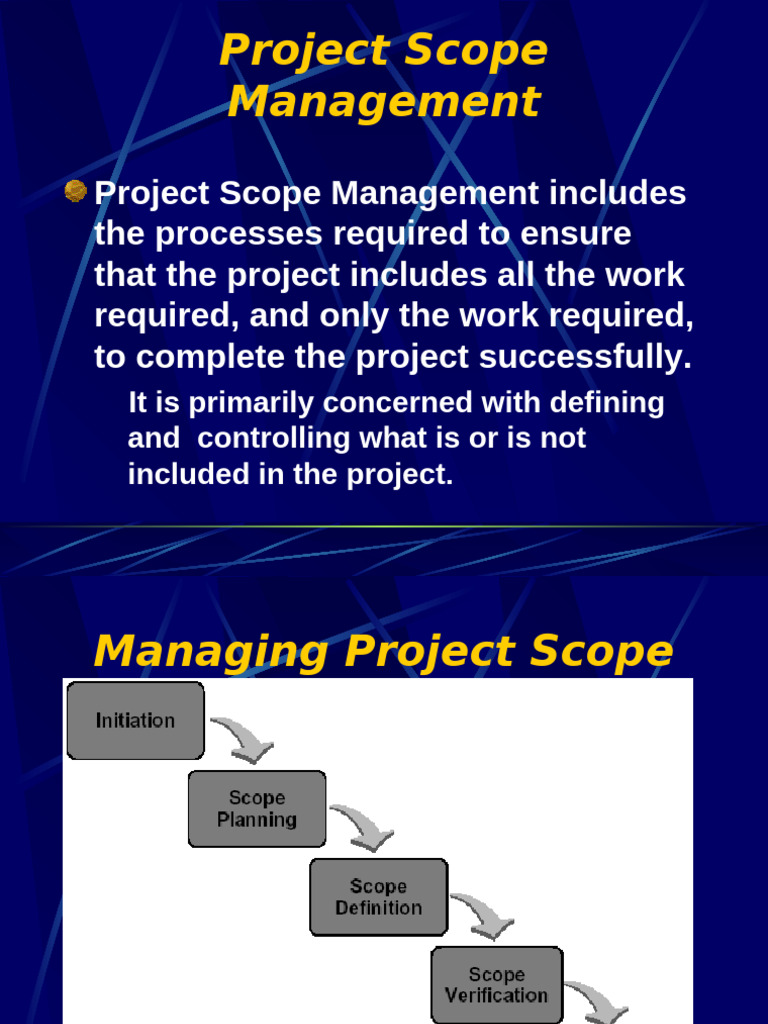 3. EPM Fall 23 Project Scope Management | PDF | Project Management | Business