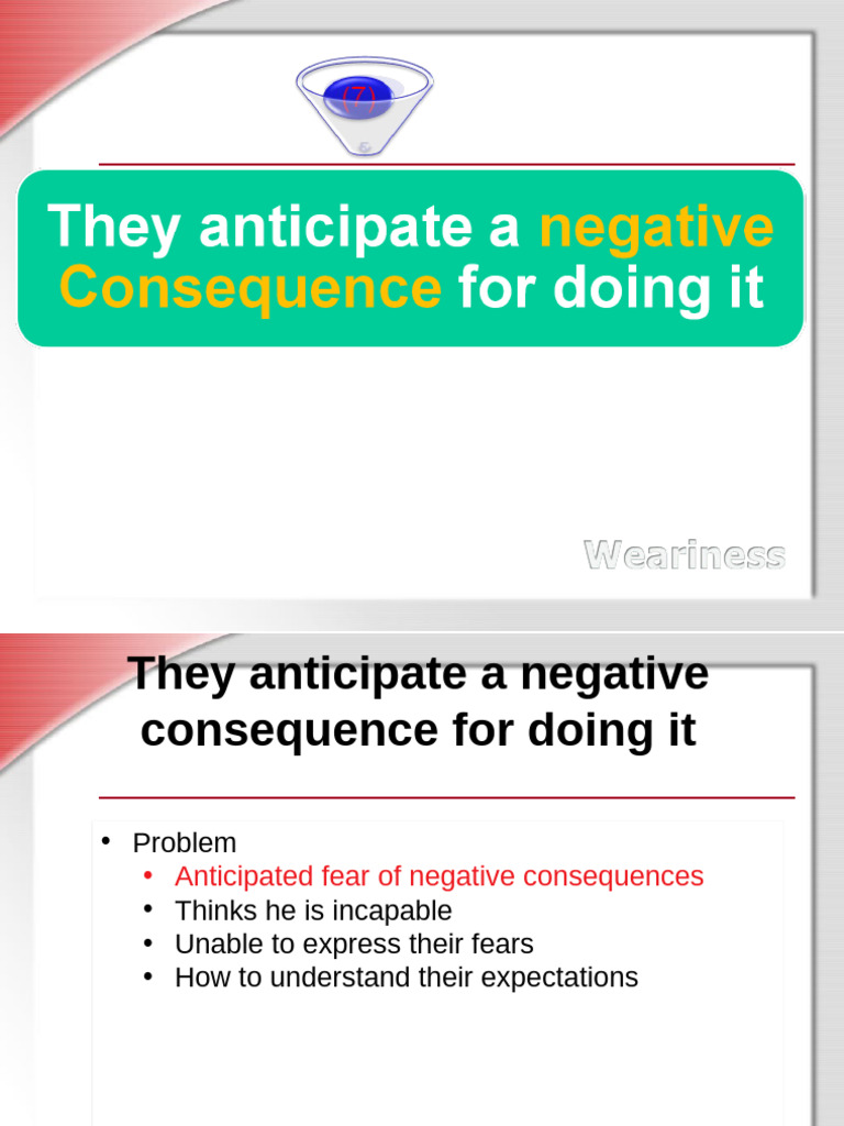 Impactful Management-Weaniness | PDF