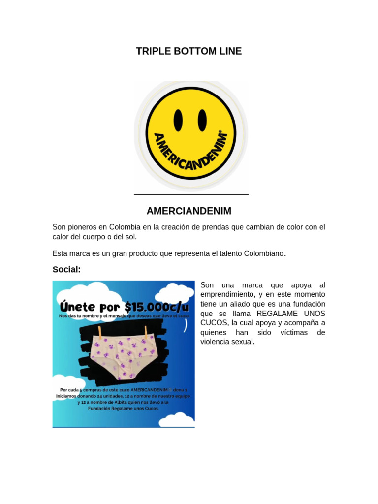 Triple Bottom Line | PDF
