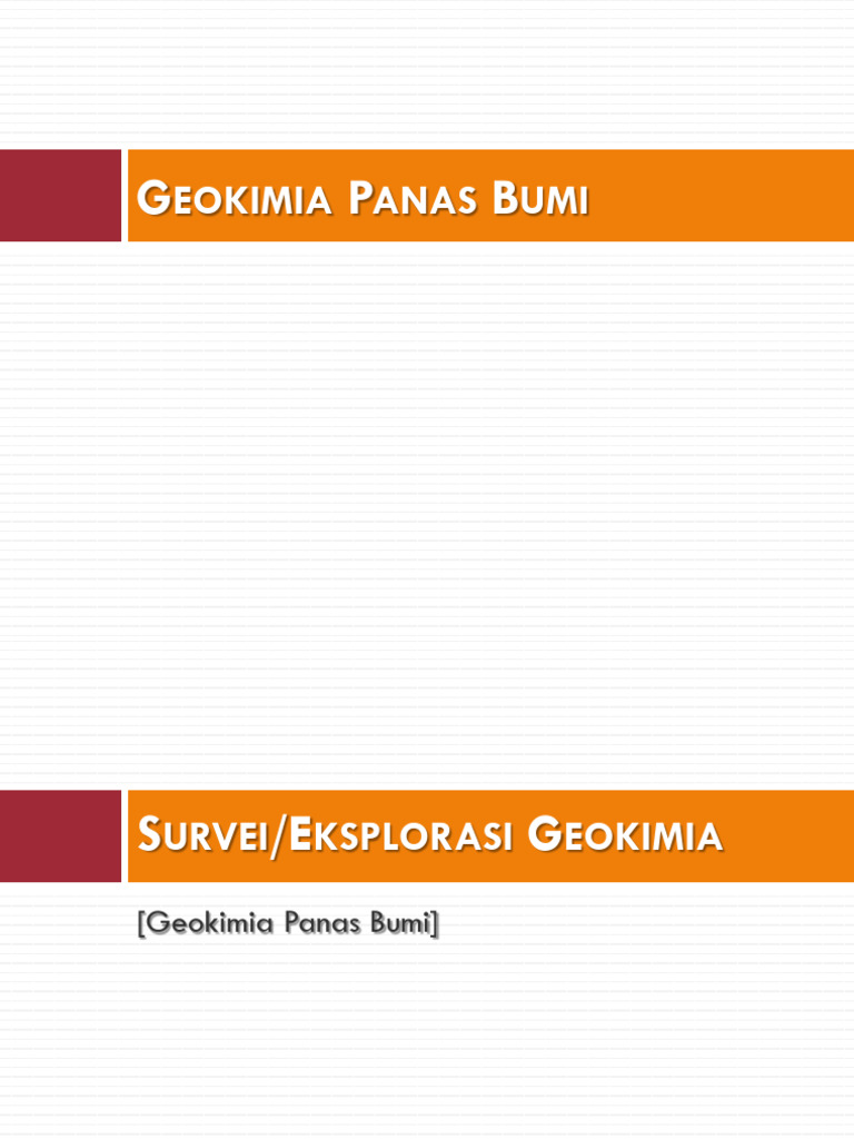 Geokimia Panas Bumi-2 | PDF