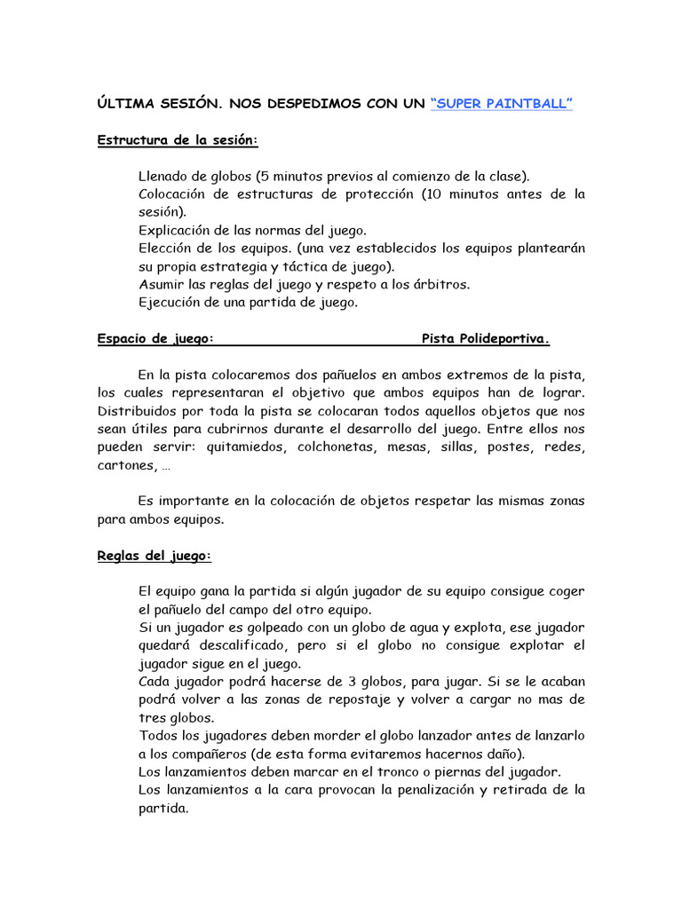 Paintball | PDF