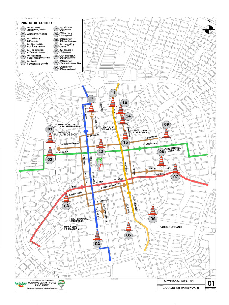Canales de Transporte en Santa Cruz | PDF