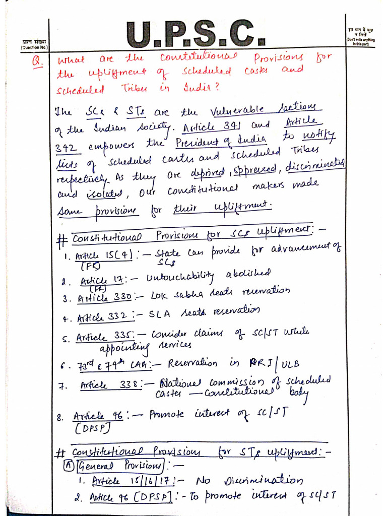 Krishan Kant_SC & ST | PDF