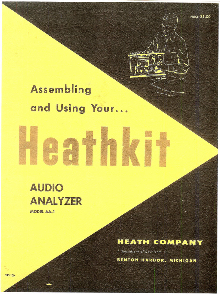Assembling and Using Your Heathkit Audio Analyzer Model AA-1 | PDF