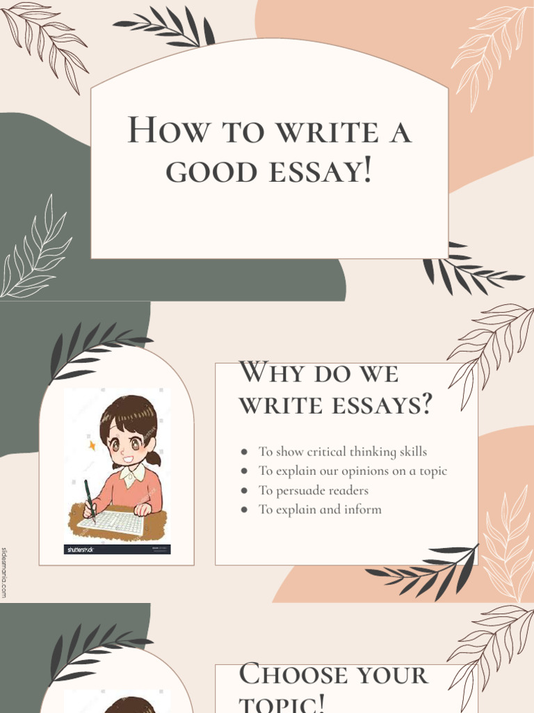 Essay Writing Guide for Students | PDF | Essays | Argument