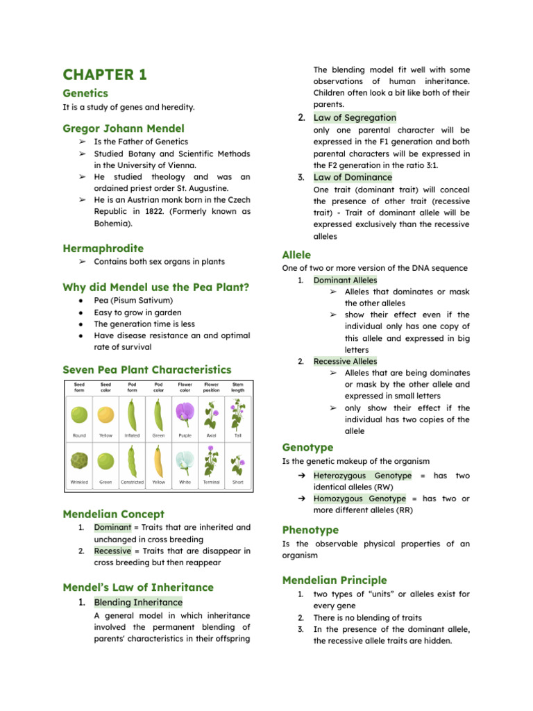 GEN BIO 2 NOTES | PDF | Dna Replication | Dna