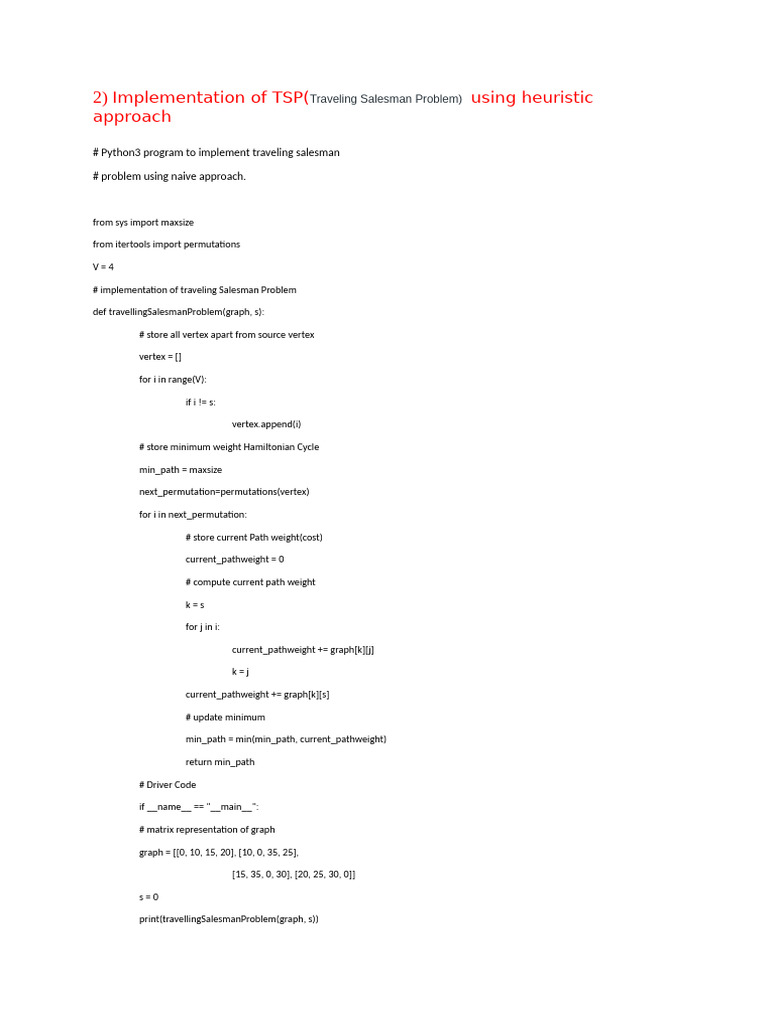 AI-LAb-Program-Std-2)-TSP | PDF