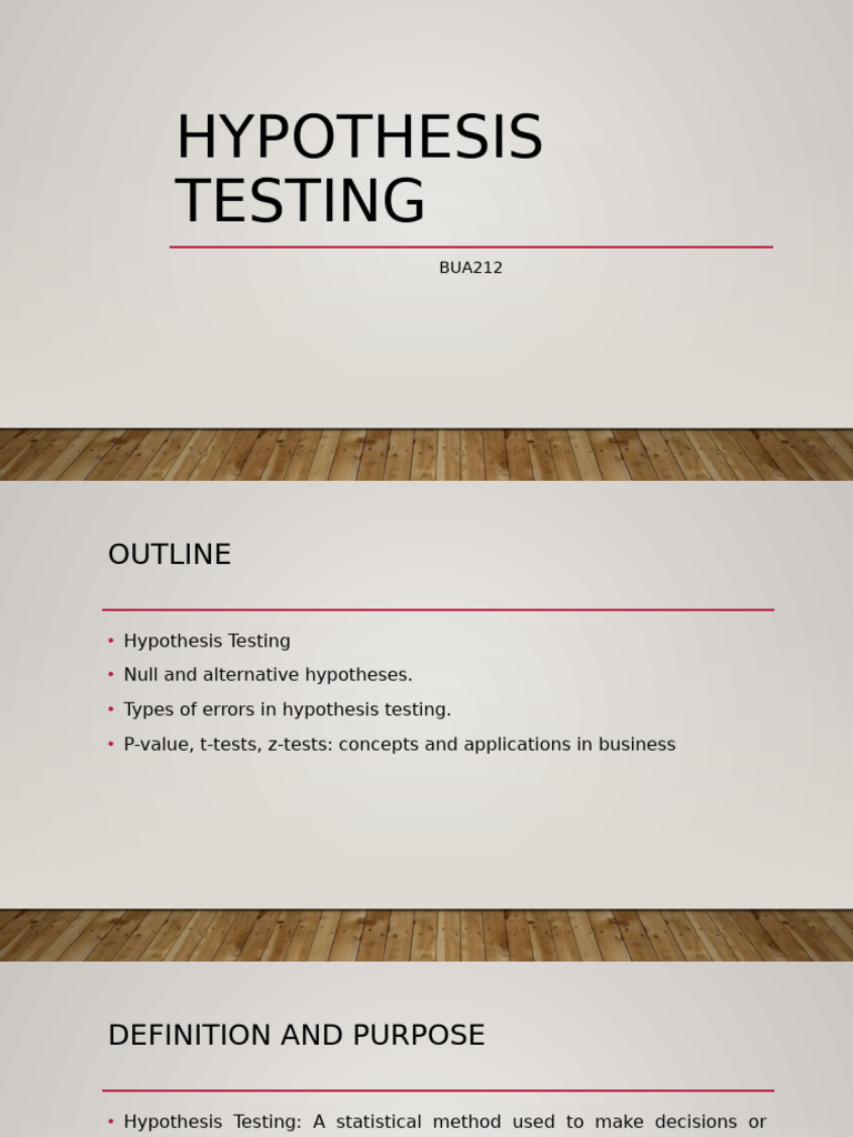 Hypothesis Testing | PDF | Statistical Hypothesis Testing | Type I And ... Hypothesis Testing | PDF | Statistical Hypothesis Testing | Type I And ...
