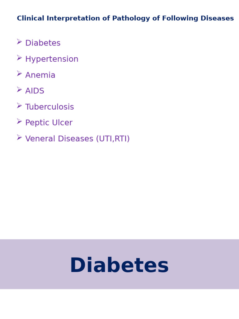 Clinical Interpretation of Pathology of Diseases XX | PDF | Sexually ...