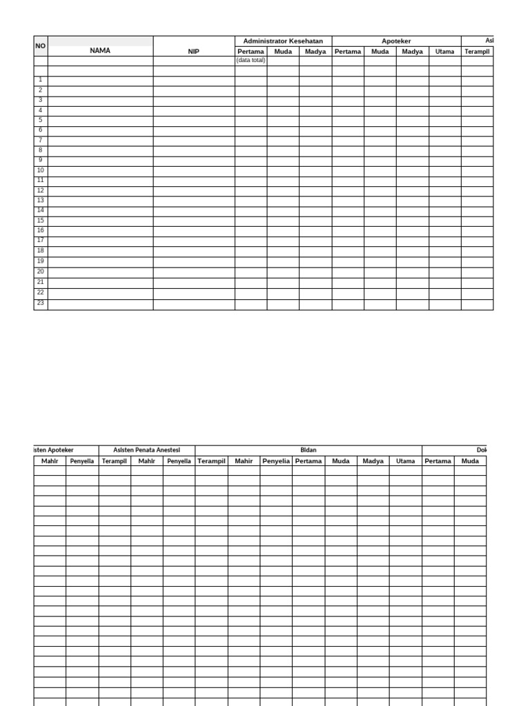 Contoh Form Kosong | PDF