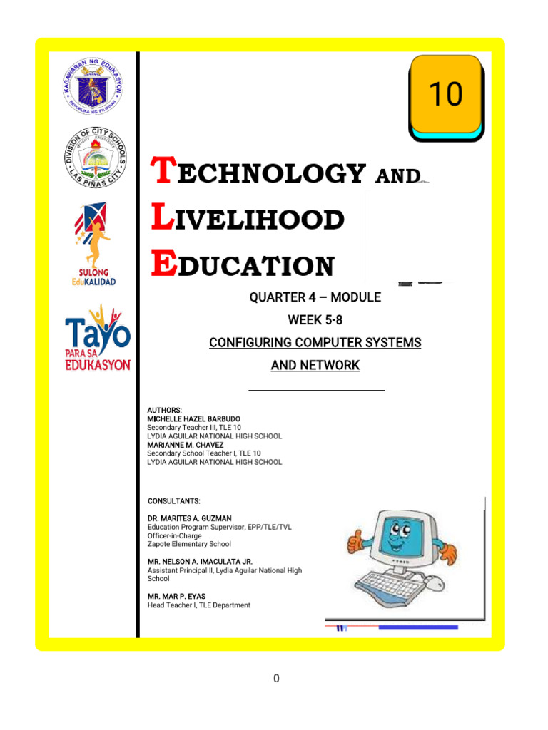 ICT GRADE 10 4th QUARTER Week 5 8 Module | PDF | Computer Network ...