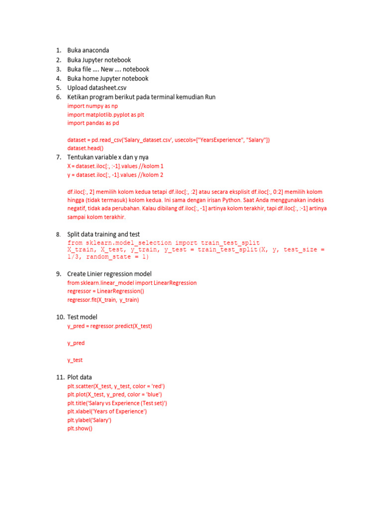 Linier Regresion ML | PDF | Mean Squared Error | Actuarial Science