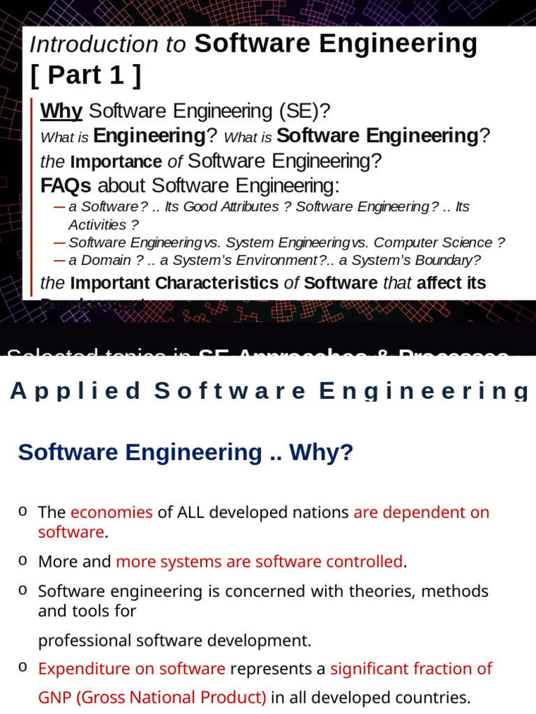 Chapter-1 | PDF | Software Development Process | Agile Software Development