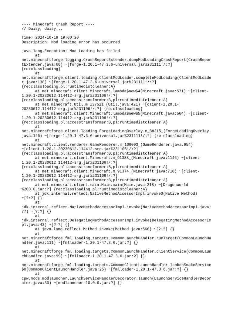 Crash 2024 10 19 - 19.00.20 FML | PDF | Central Processing Unit | Computer Architecture