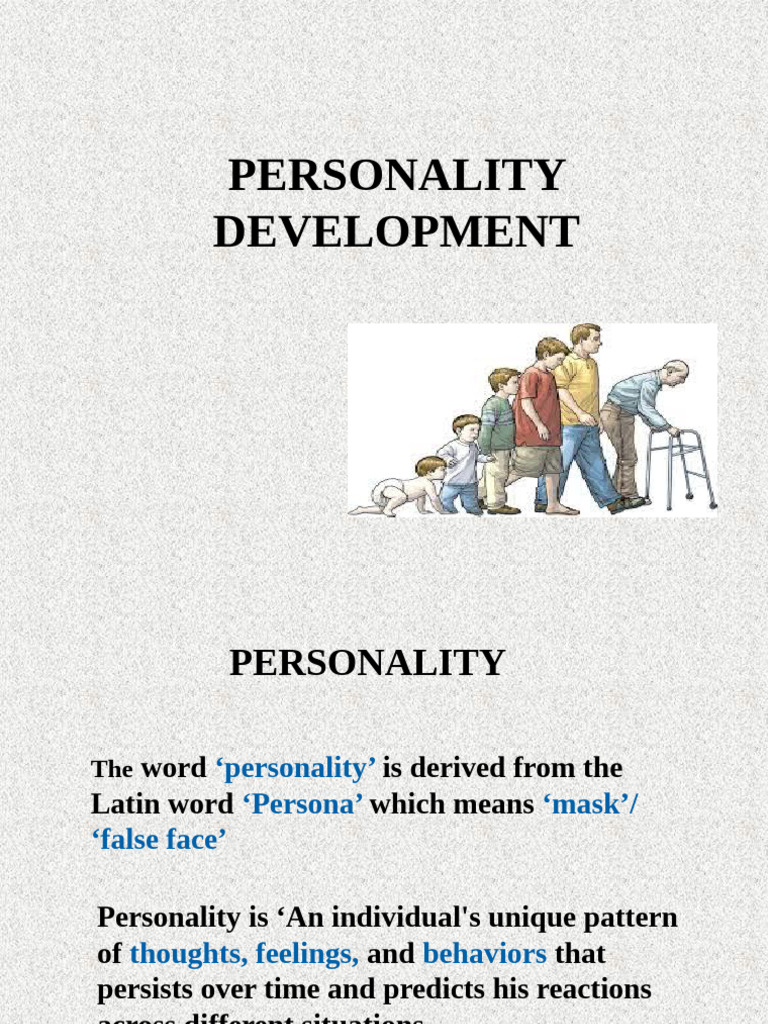 Personality Development | PDF