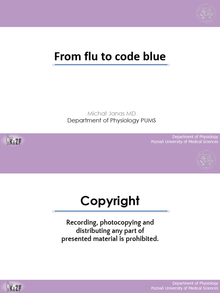From Flu To Code Blue | PDF | Ambulance | Clinical Medicine