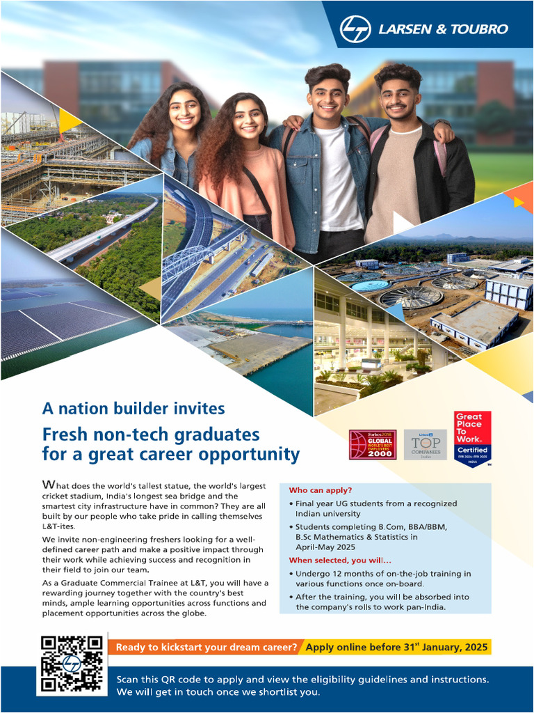 L&T's GCT 2025 Flyer | PDF