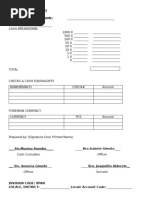 Petty Cash Paid-Out Form | PDF | Finance & Money Management