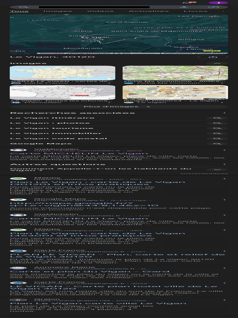 Le Vigan Carte - Recherche Google | PDF