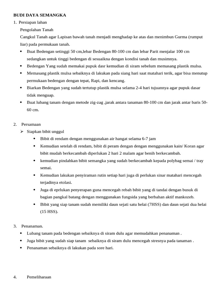 Budi Daya Semangka | PDF