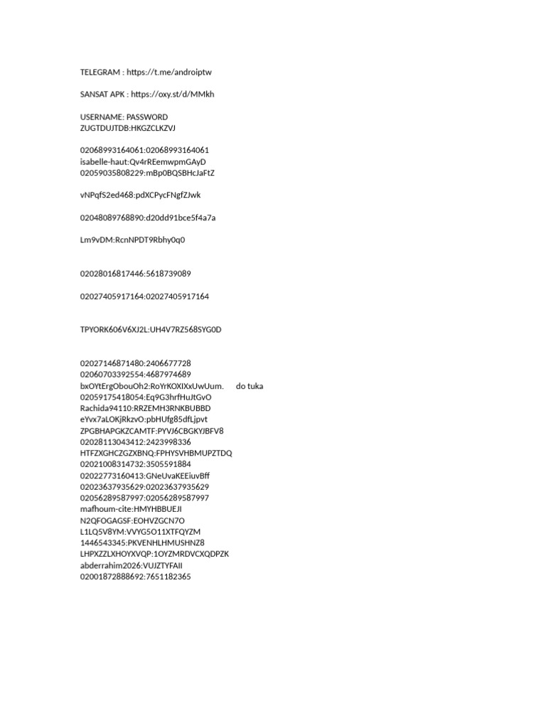 42 Sansat Activation Codes Update | PDF