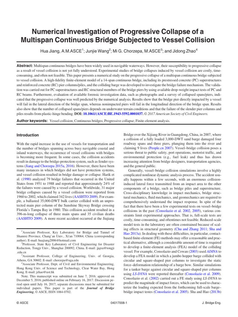 [1] Numerical Investigation of Progressive Collapse of a Multispan ...