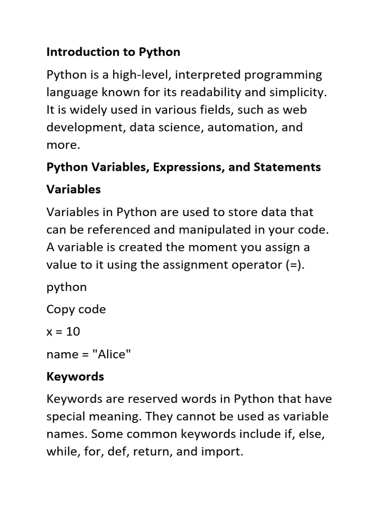 PythonYOYO for BCA | PDF | Parameter (Computer Programming) | Python ... PythonYOYO for BCA | PDF | Parameter (Computer Programming) | Python ...