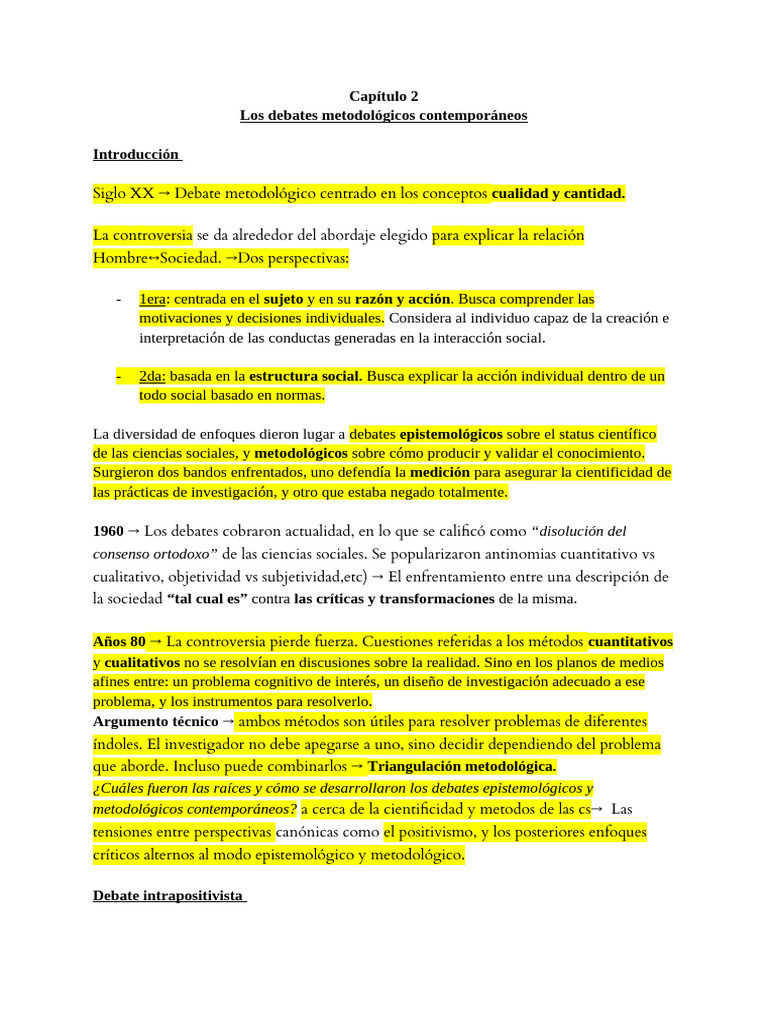 Marradi - Metodologia de Las Ciencias Sociales - (Caps 2,3 y 9 | PDF | Paradigma | Conocimiento
