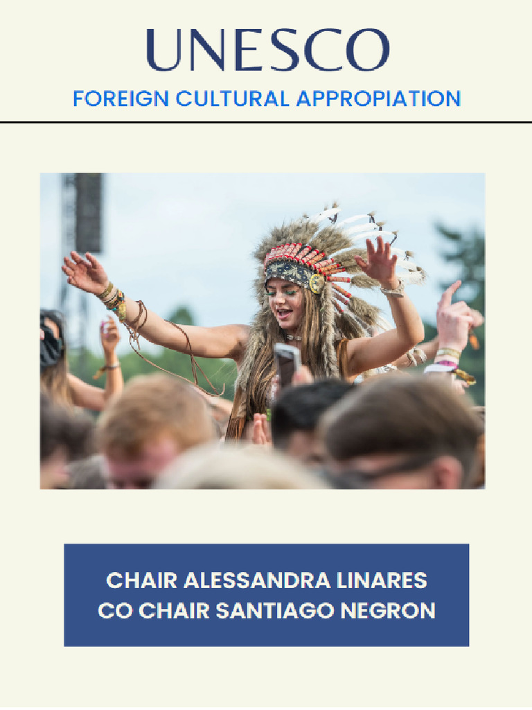 SG - UNESCO - Cultural Property - Foreign Cultural Appropriation | PDF ...