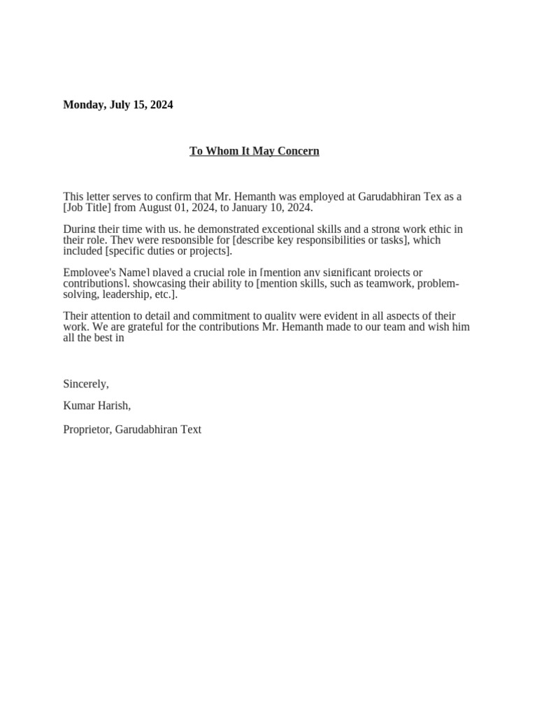 Work Experiance | PDF