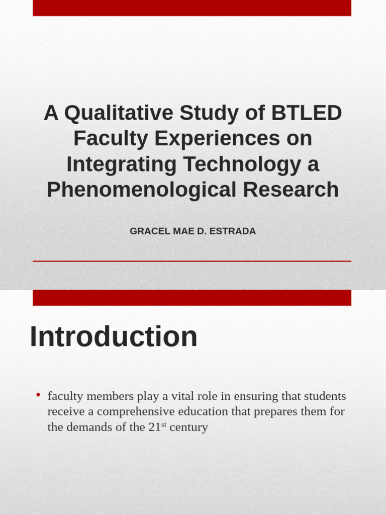 Estrada Research Title Ed Tpe 108 | PDF