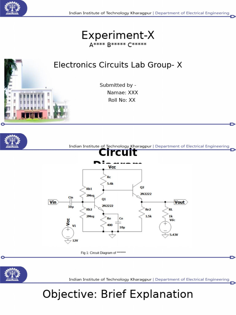 ec lab report | PDF