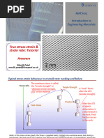 Engineering vs. True Stress-Strain Curves | PDF | Deformation ...