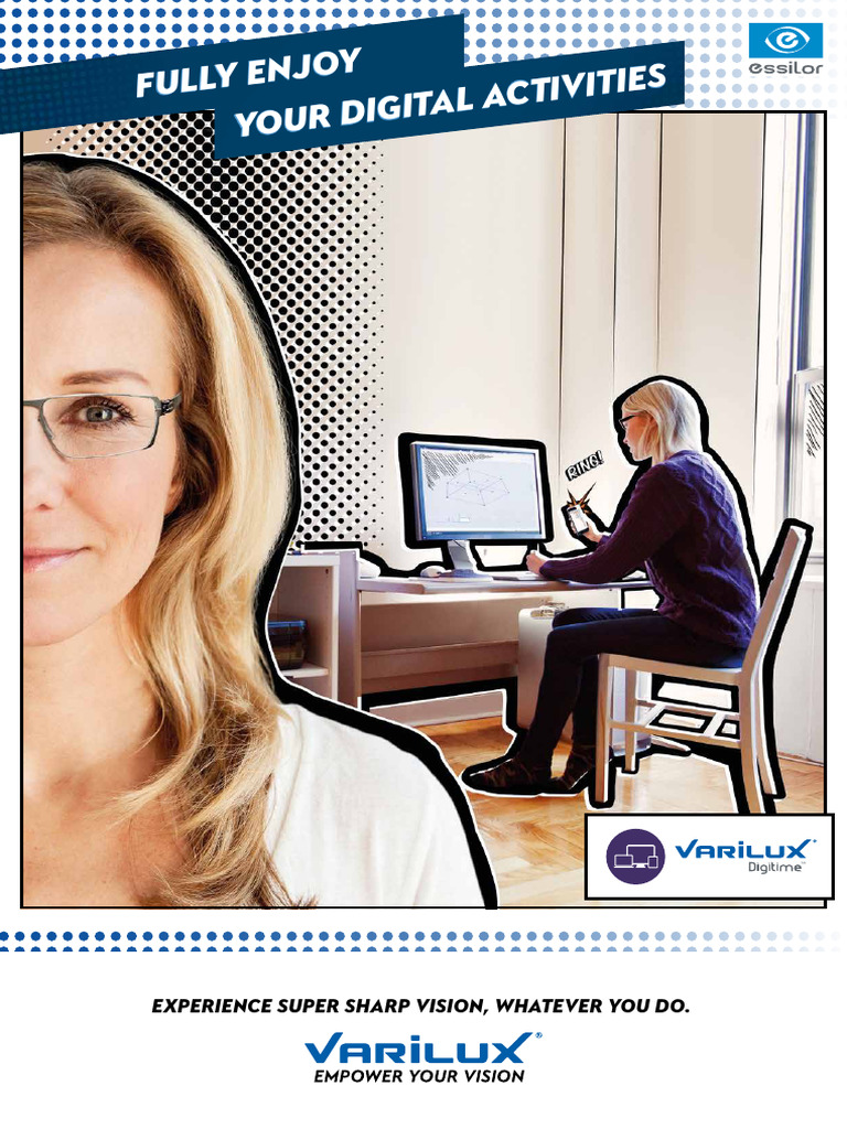 Varilux Digitime Brochure | PDF | Optometry | Ophthalmology