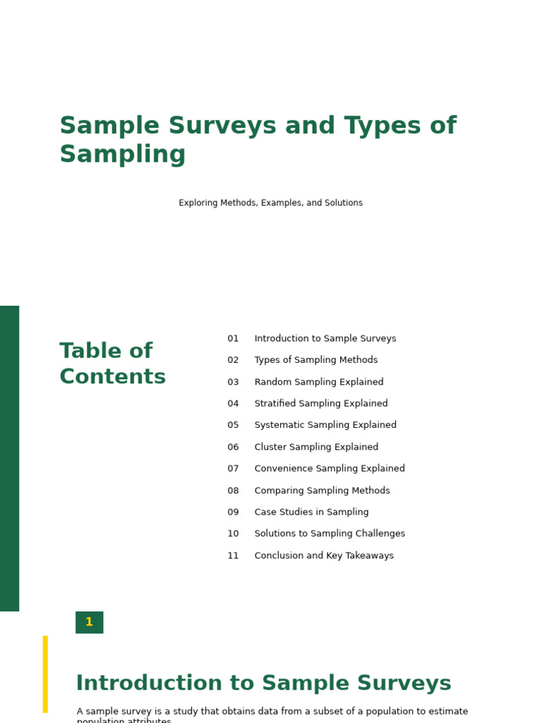 Sample Surveysand Typesof Samplingd 902 C 33 Ef 0 D 4 Dda 8 | PDF | Sampling (Statistics ...